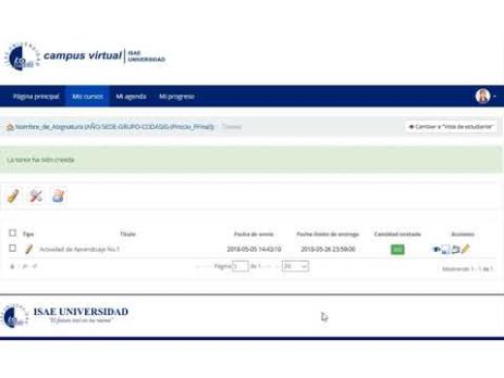 Tutorial del Campus Virtual – Modalidad Virtual - ISAE Universidad